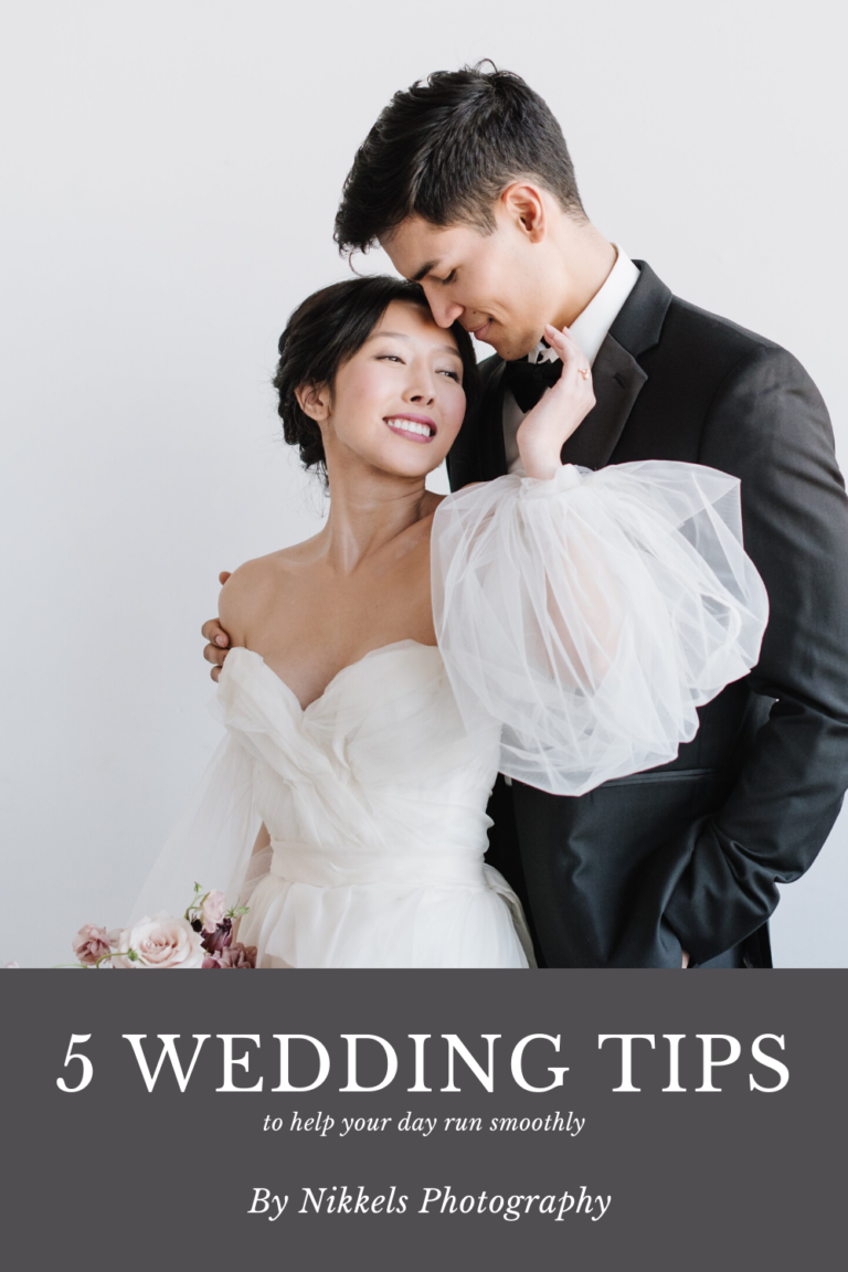 5 Tips When Planning Your Wedding Day - Nikkels Photography